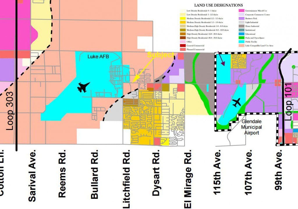 FOR SALE ~ Commercial Lot W/ 320 Feet Frontage~Luke Airforce Base ...